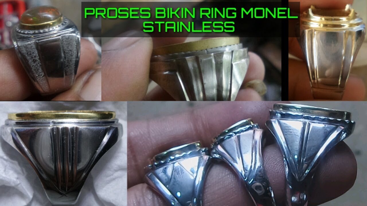 cara membuat ring stainles monel #Tutorial cincin - YouTube