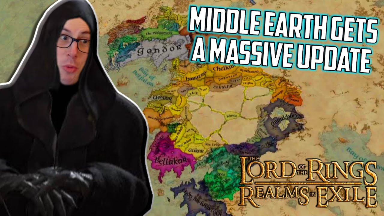 The Updated Lord Of The Rings Mod For CK3 Is A Beast - YouTube