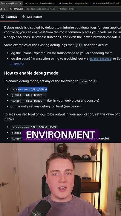 debug #solana transaction with gill and #typescript - YouTube