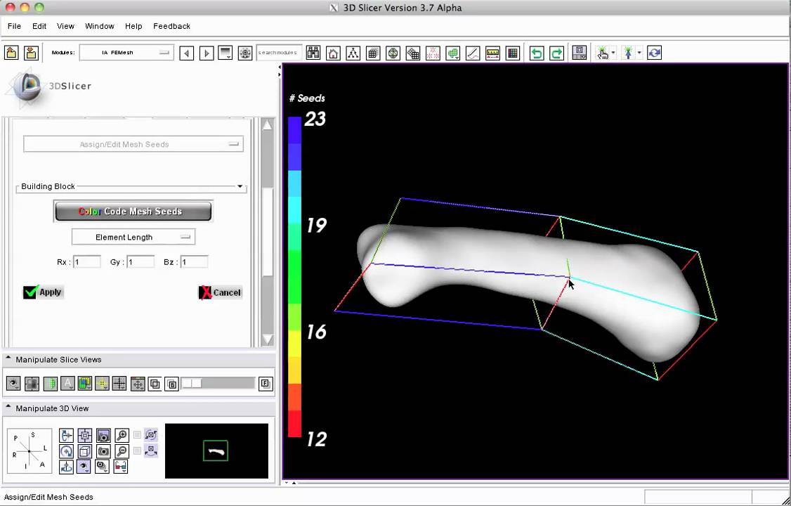 Mesh Creation process in Slicer3 IA-FEMesh - YouTube