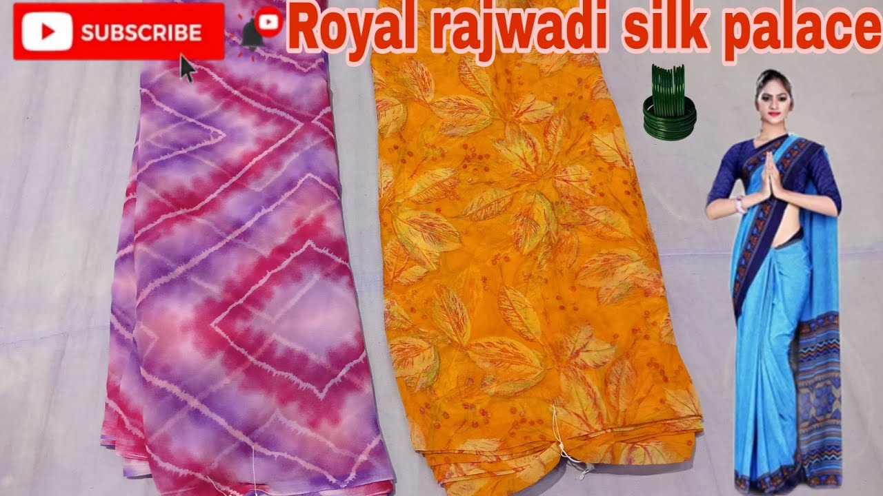📠 8000212755📱 new fancy saree Rajasthani saree Darbar saree Royal ...