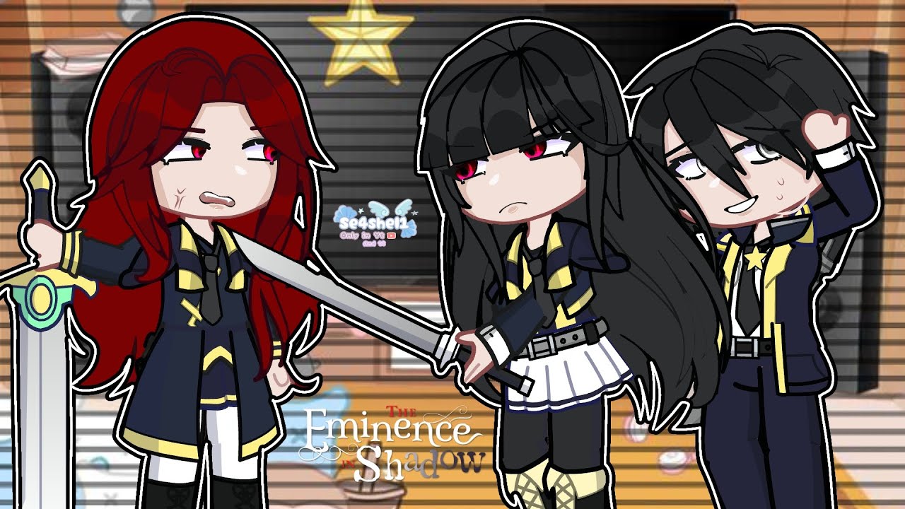 react to cid kagenou // the eminence in shadow // Gacha life 2 ...