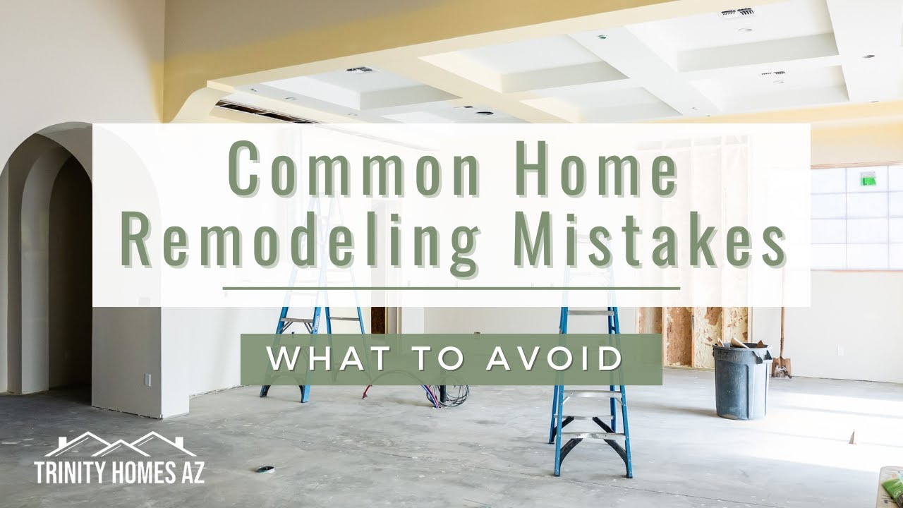 Common Home Remodeling Mistakes 101 - YouTube