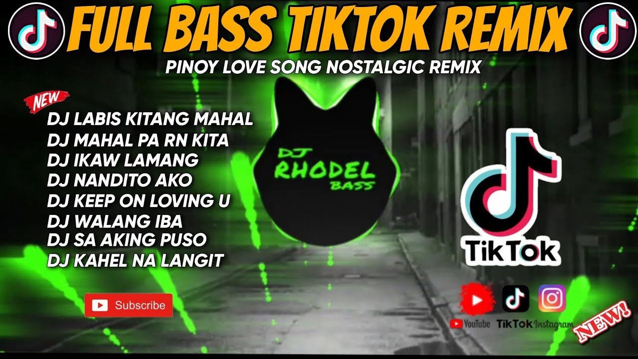 🔥BEST ULTIMATE PINOY LOVE SONG NONSTOP TIKTOK VIRAL FULL BASS REMIX/ DJ ...