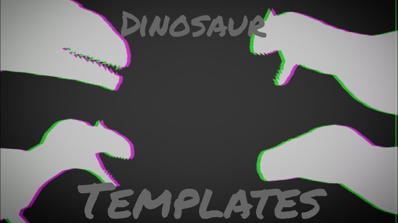 Dc2 Dinosaur Template Download Pack Link In Desc Youtube