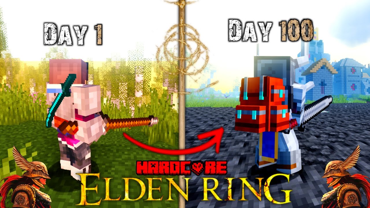 Tóm Tắt 100 Ngày Minecraft ELDEN RING! Modpack Này Khiến Tôi Trầm Cảm ...