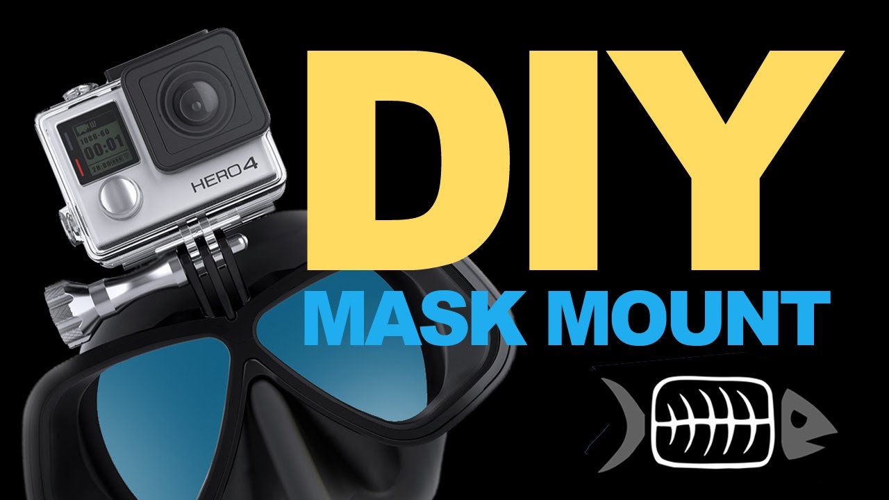DIY GoPro Diving Mask Mount - YouTube