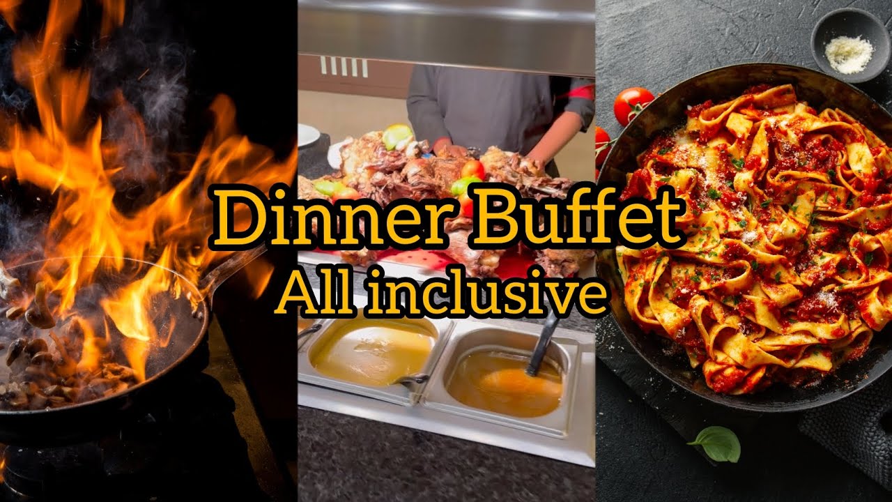 Dinner Buffet at Riu Jambo Hotel 4k| Zanzibar| Nungwi - YouTube