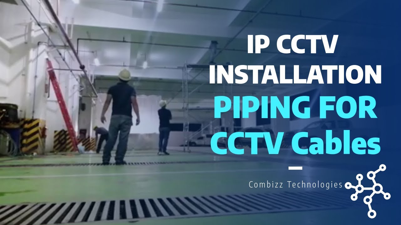 IP CCTV Installation I Piping for CCTV Cables at Toyota Subic - YouTube