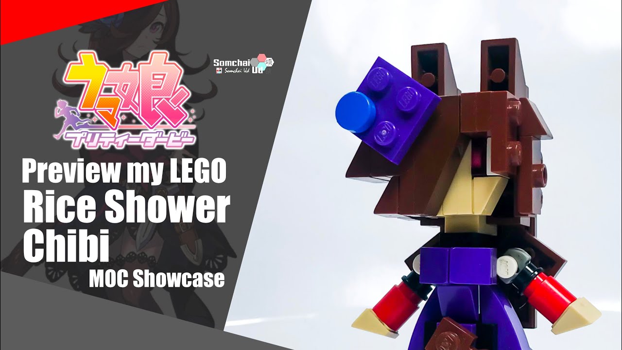 Preview my LEGO Rice Shower Chibi from Uma Musume Pretty Derby ...