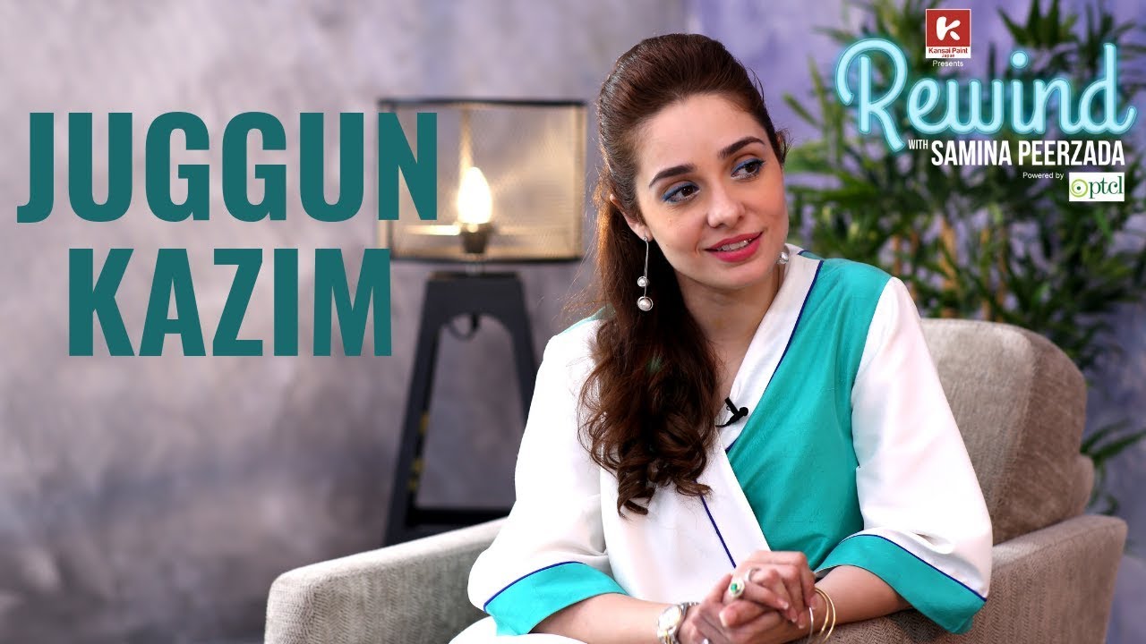 Juggun Kazim on Rewind with Samina Peerzada | Marriage | Divorce | PTV ...