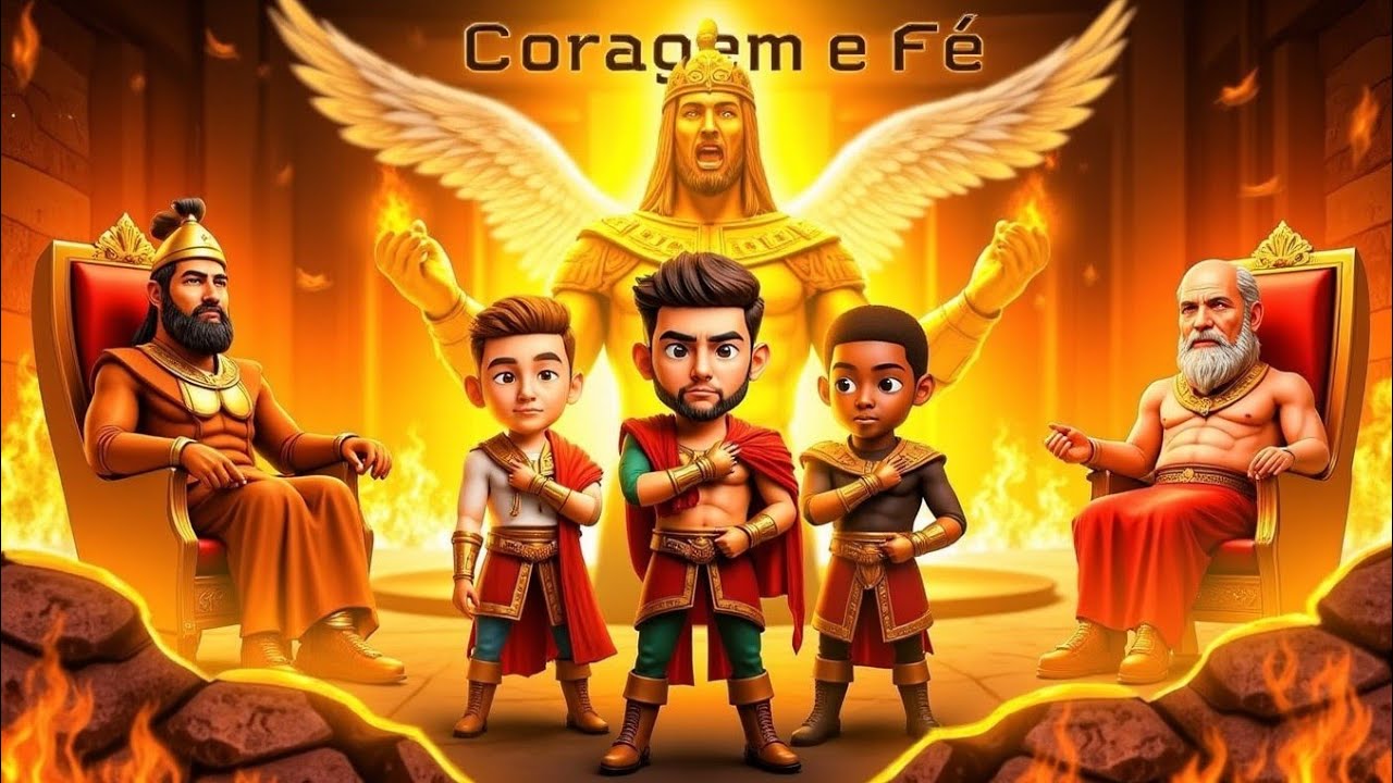 Fé na Fornalha: A História de Sadraque, Mesaque e Abednego. - YouTube