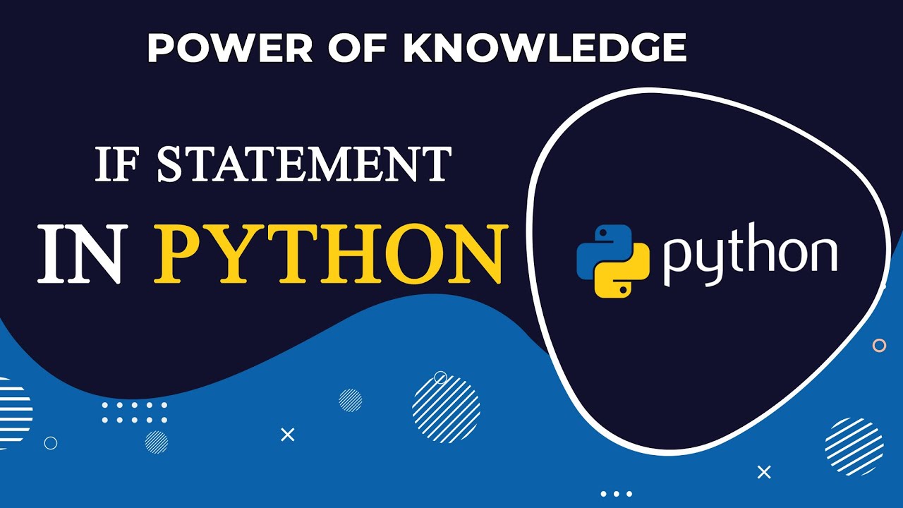 How We Use If Statement In Python Hindi YouTube How We Use If Statement In Python Hindi YouTube