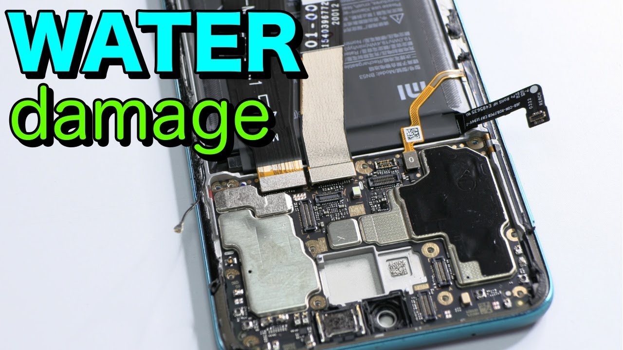 How to save a Water Damage Redmi Note 9 Pro?💦 - YouTube