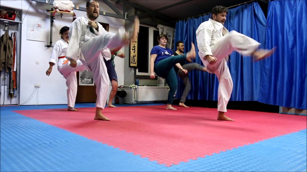 Cardio Karate Training: Hard Work , Hard Fun ! - YouTube