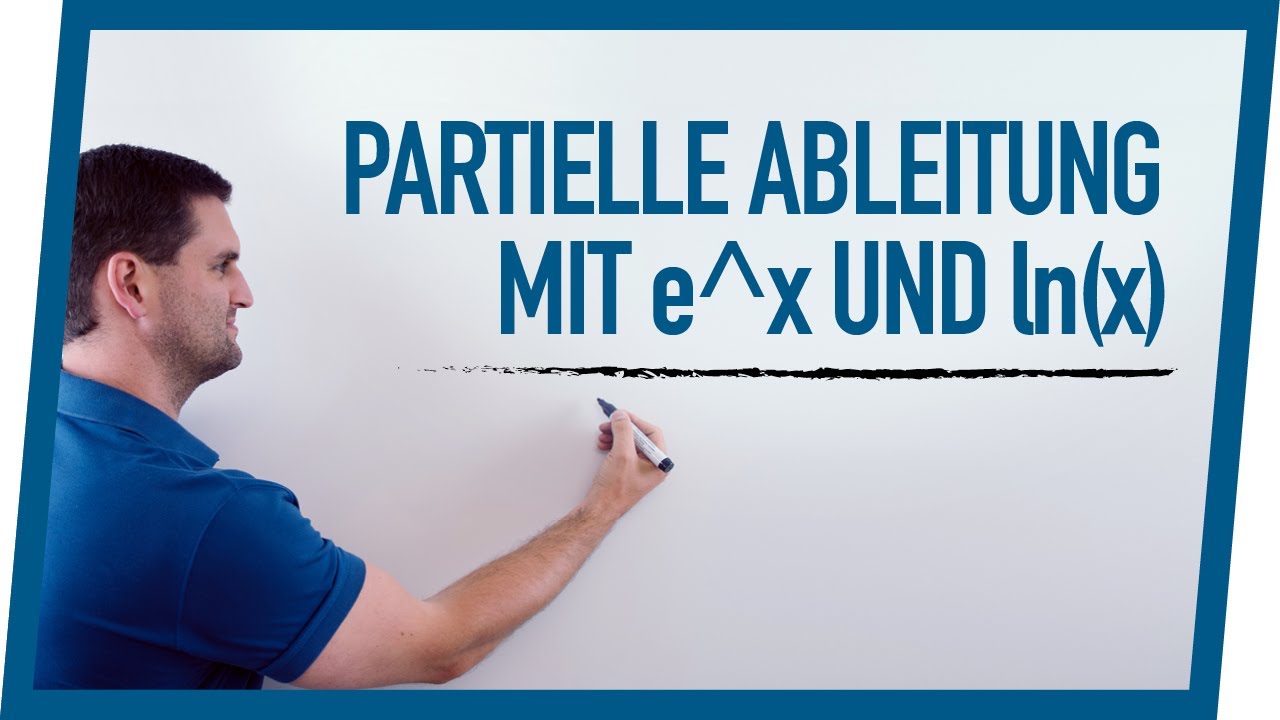Partielle Ableitung mit e^x und ln(x) | Mathe by Daniel Jung - YouTube