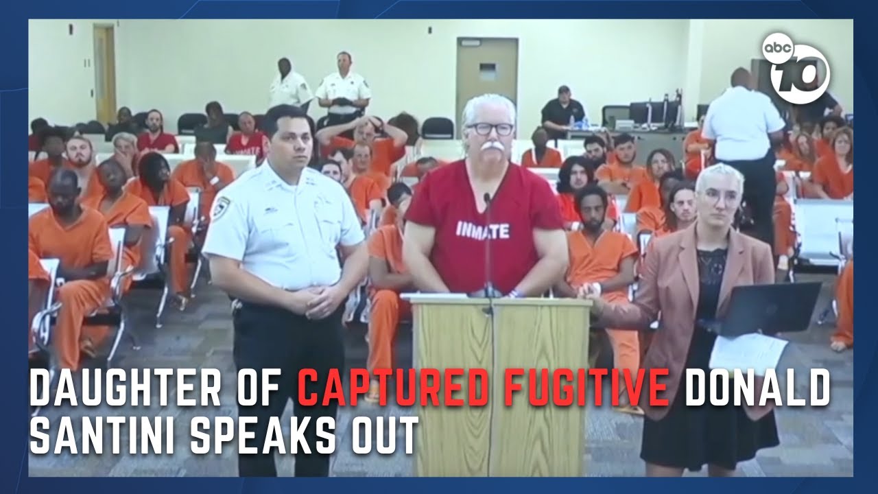 ‘I’ve been living a lie’: Daughter of captured fugitive Donald Santini ...