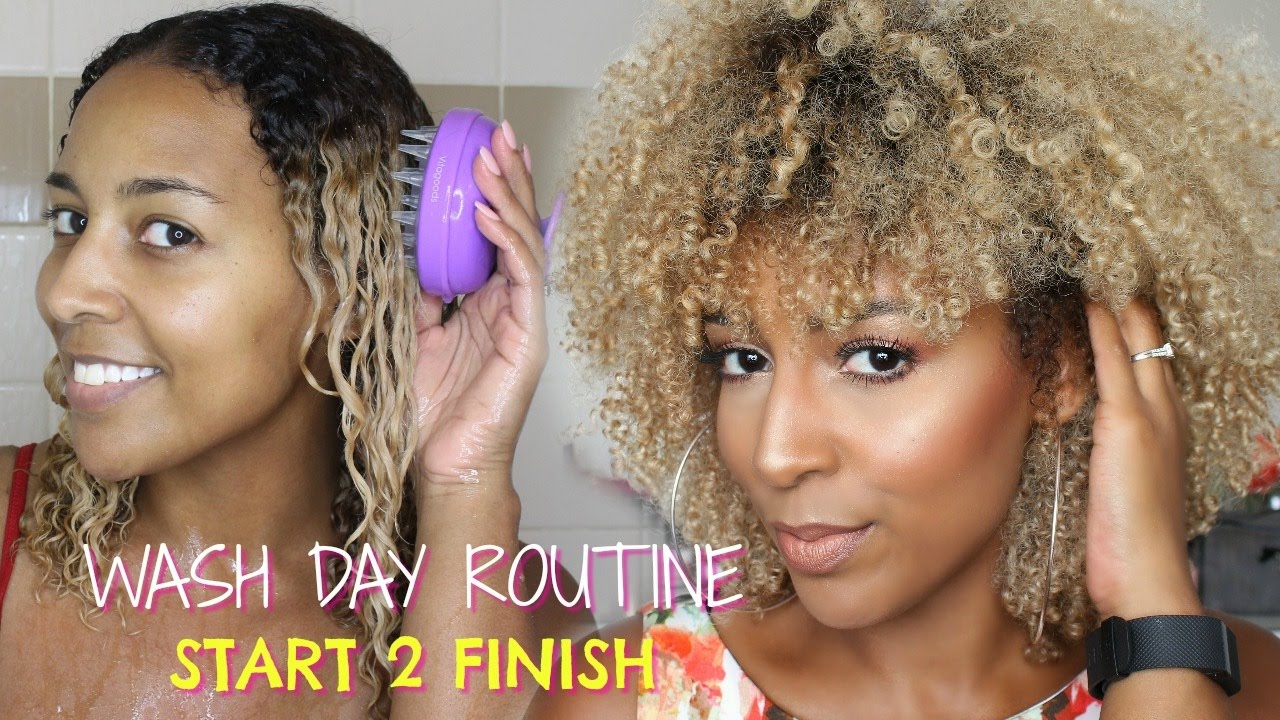 Wash Day Routine | Start to Finish - YouTube