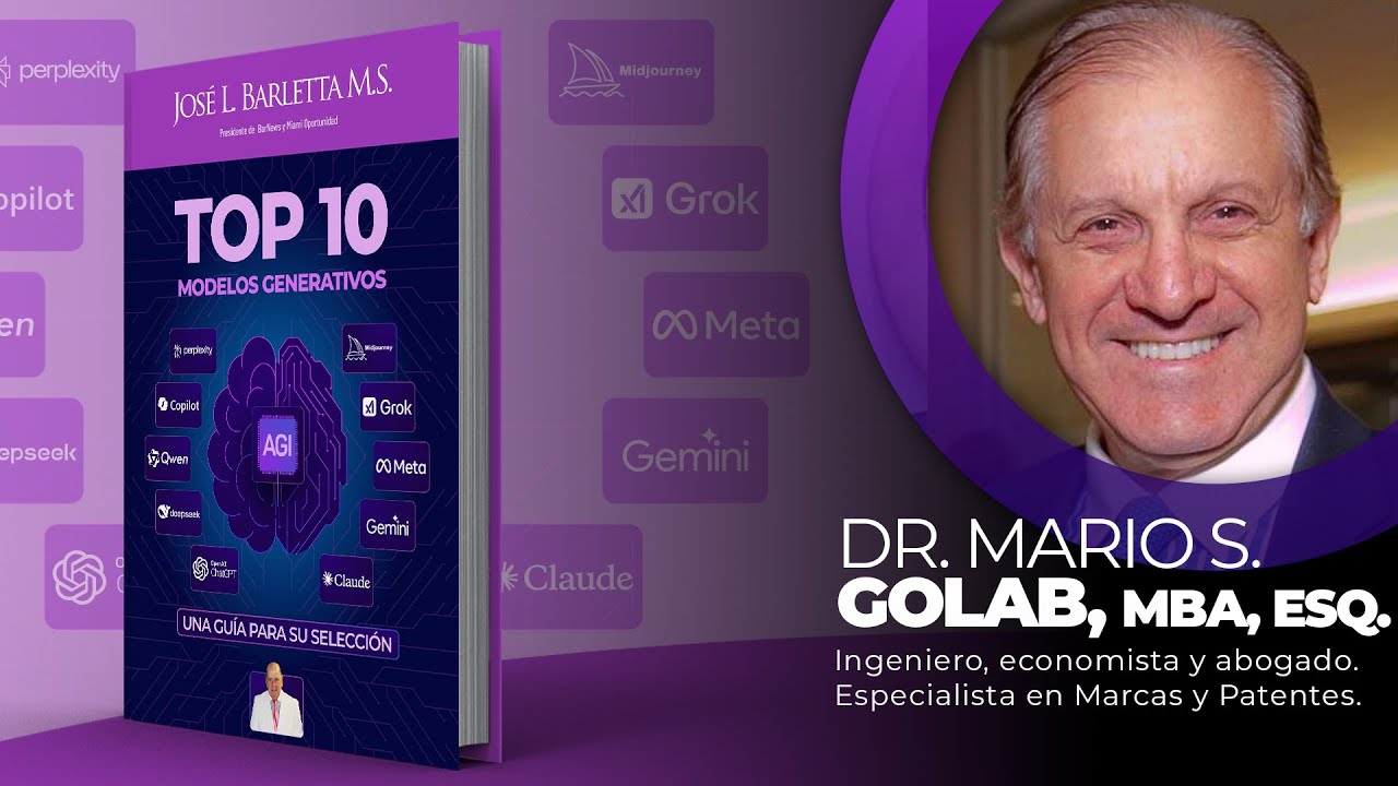 Libro TOP 10 MODELOS GENERATIVOS - Entrevista al Dr. Mario Golab - YouTube