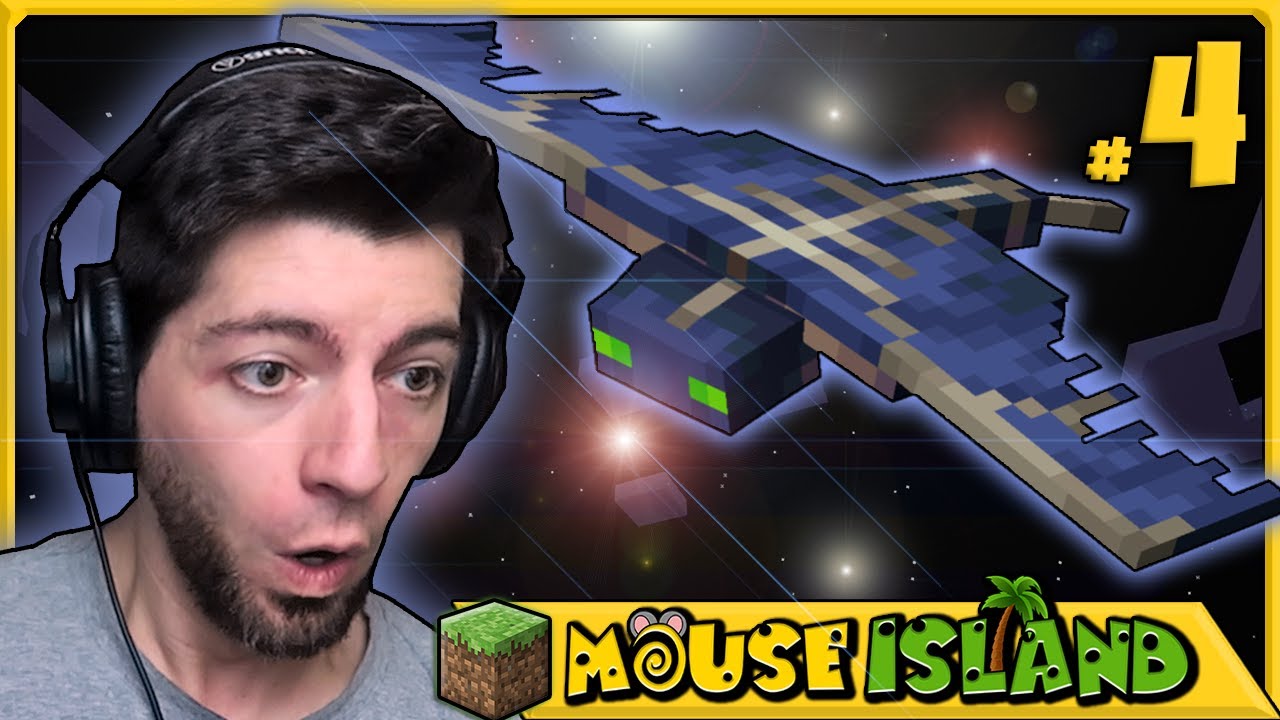 MY FIRST PHANTOM ATTACK - Minecraft Survival - MOUSE ISLAND - Part 4 ...