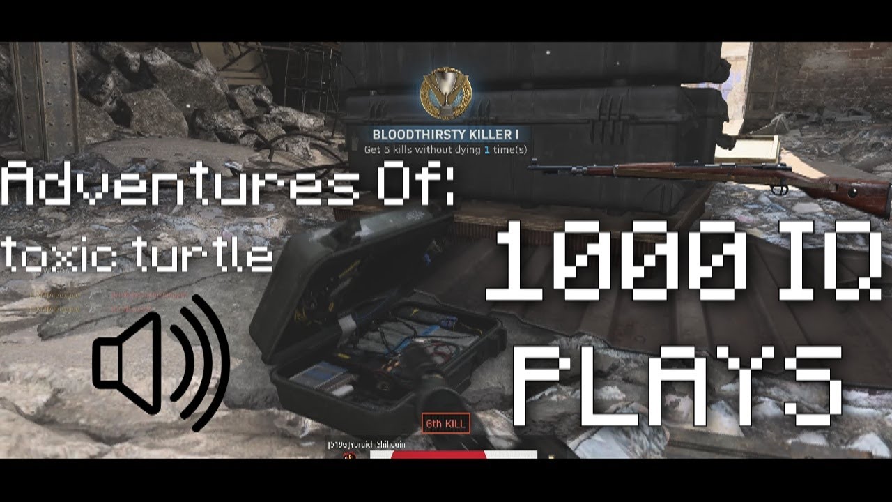 CoD MW: Adventures of toxic turtle & 1000 IQ plays - YouTube