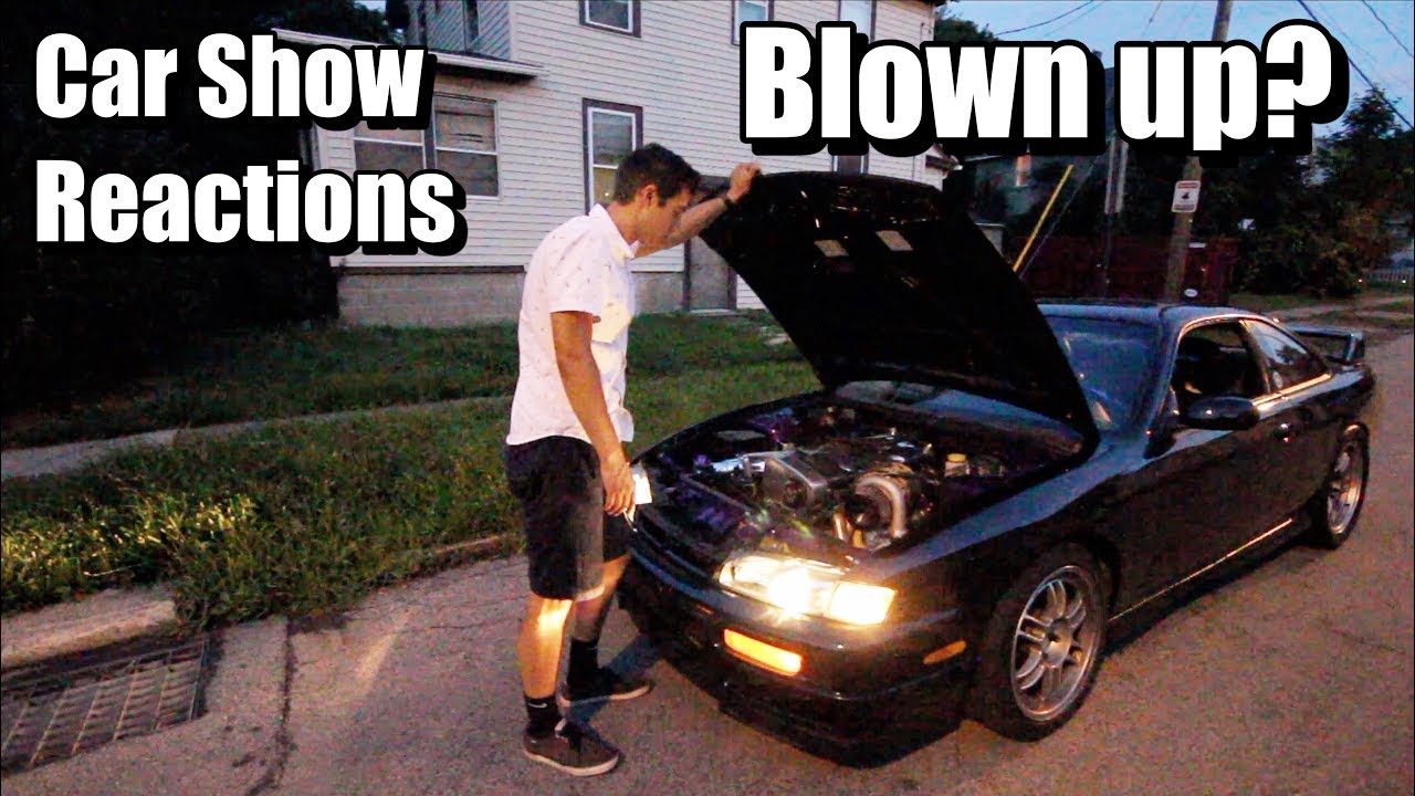 RB30 S14 BLOWN UP due to NO TUNE?! & Car Show Reactions - YouTube