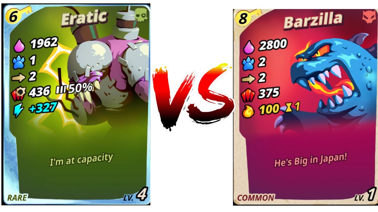 *ERATIC VS BARZILLA* Phobies #phobies - YouTube