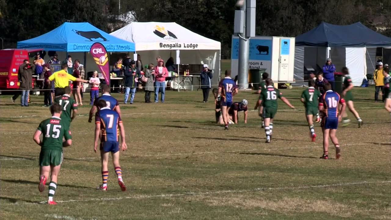 2015 CRL Country Championships Round 1 Under 18's Western Rams V Bidgee ...