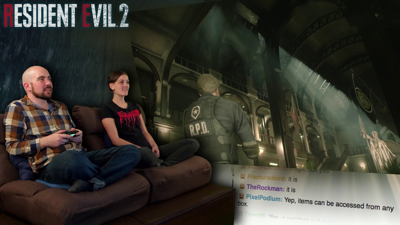 Resident Evil 2 AWESOME! Part 2 - YouTube
