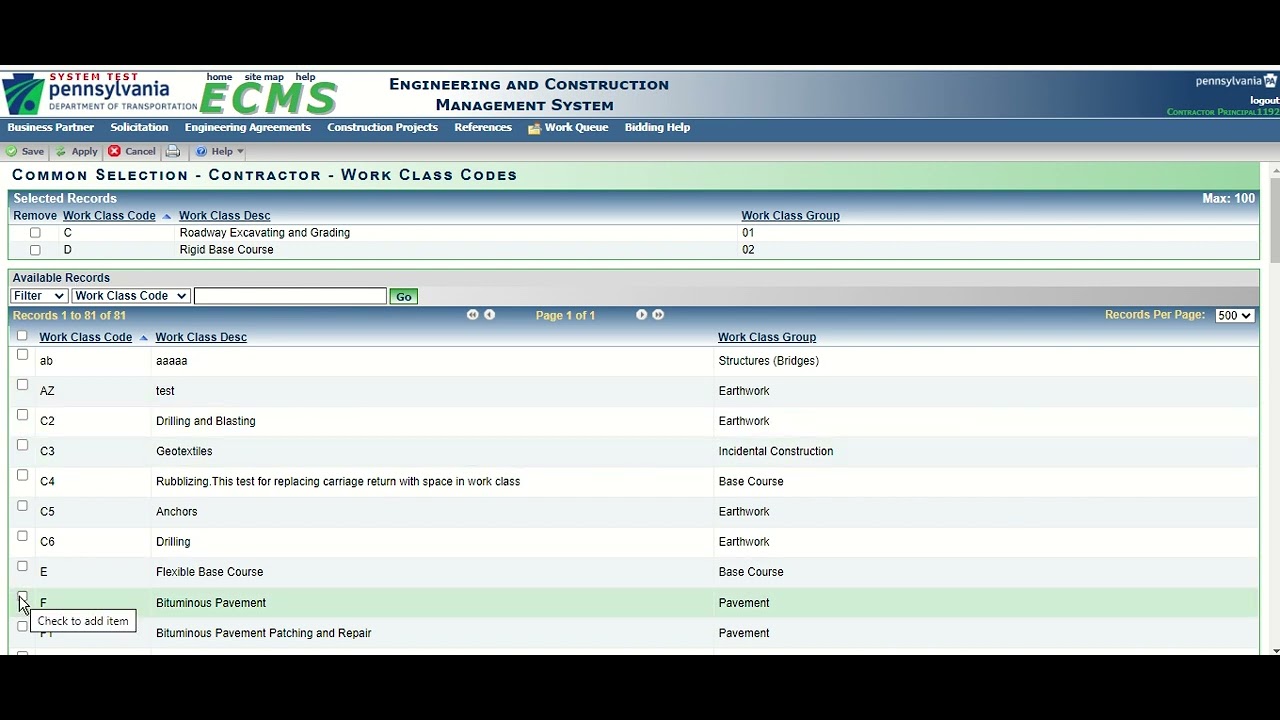 01 Additional WCC Request (ECMS Contractor) - YouTube