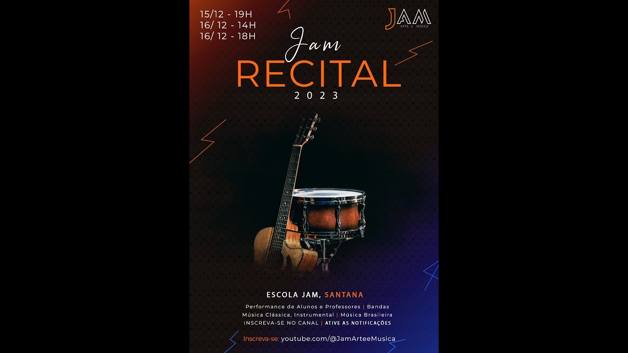 Jam Recital 2023 - Segundo Dia Parte 1 - YouTube
