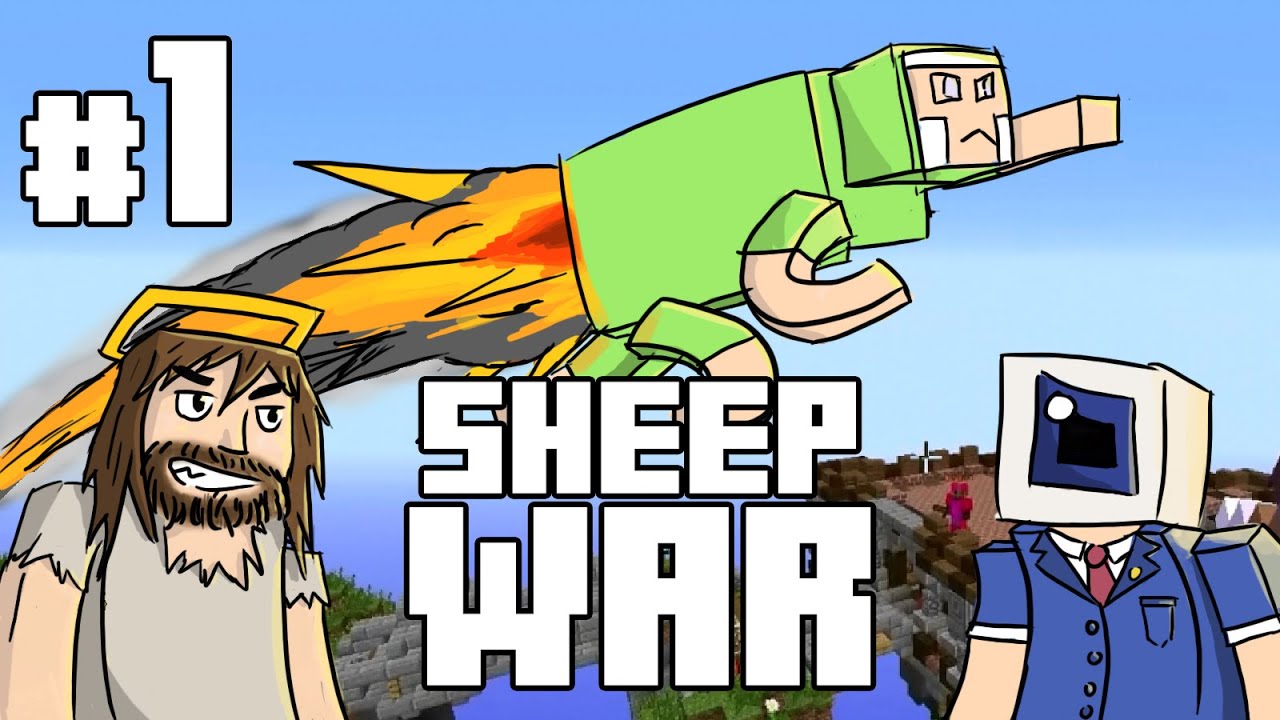 Sheep War ! Minecraft Minijeu, sur Epicube - YouTube