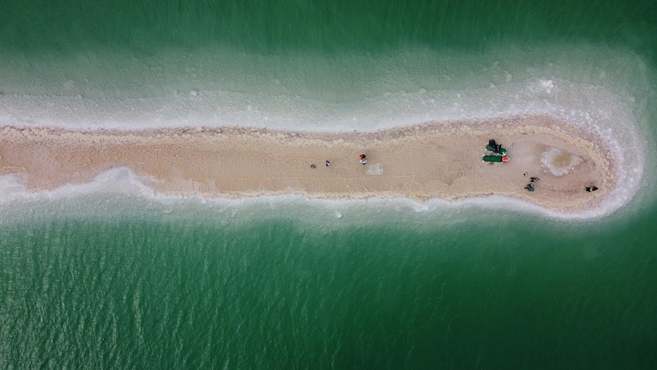 Dead Sea by Drone - 4K DJI Mavic Mini 2 - Cinematic || Epic Aerial ...