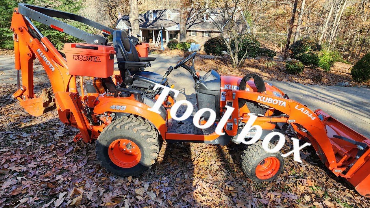 Kubota BX toolbox solution - YouTube