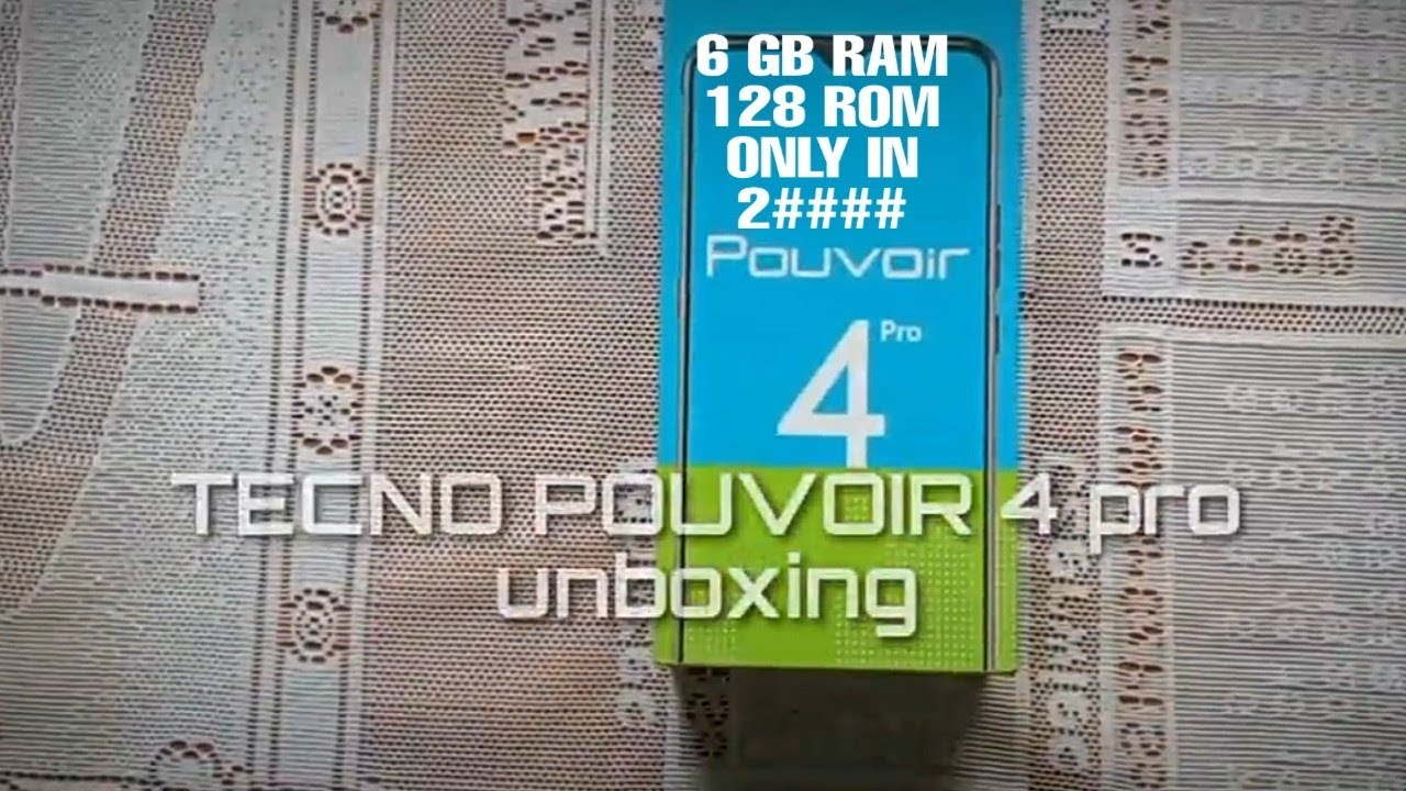 Tecno pouvoir 4 pro unboxing and initial review - YouTube