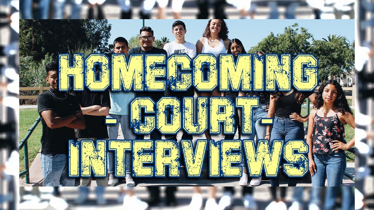 Homecoming Court Interviews 19-20 (Channel Islands High School) - YouTube