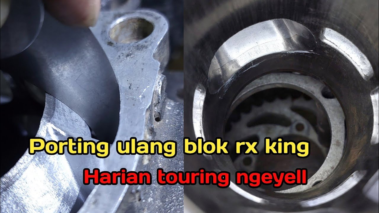 Porting Blok Rx King Harian Touring - YouTube