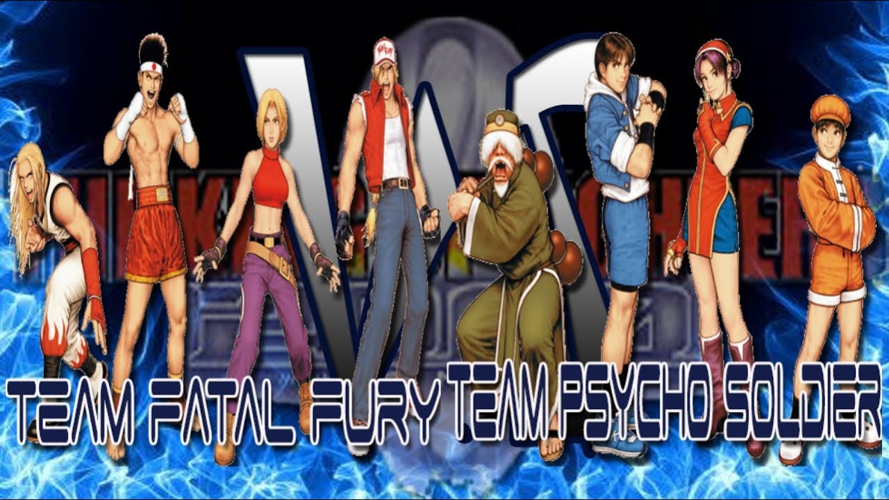 KOF 2000 - Team Fatal Fury Vs Team Psycho Soldier | Neo Admx - YouTube