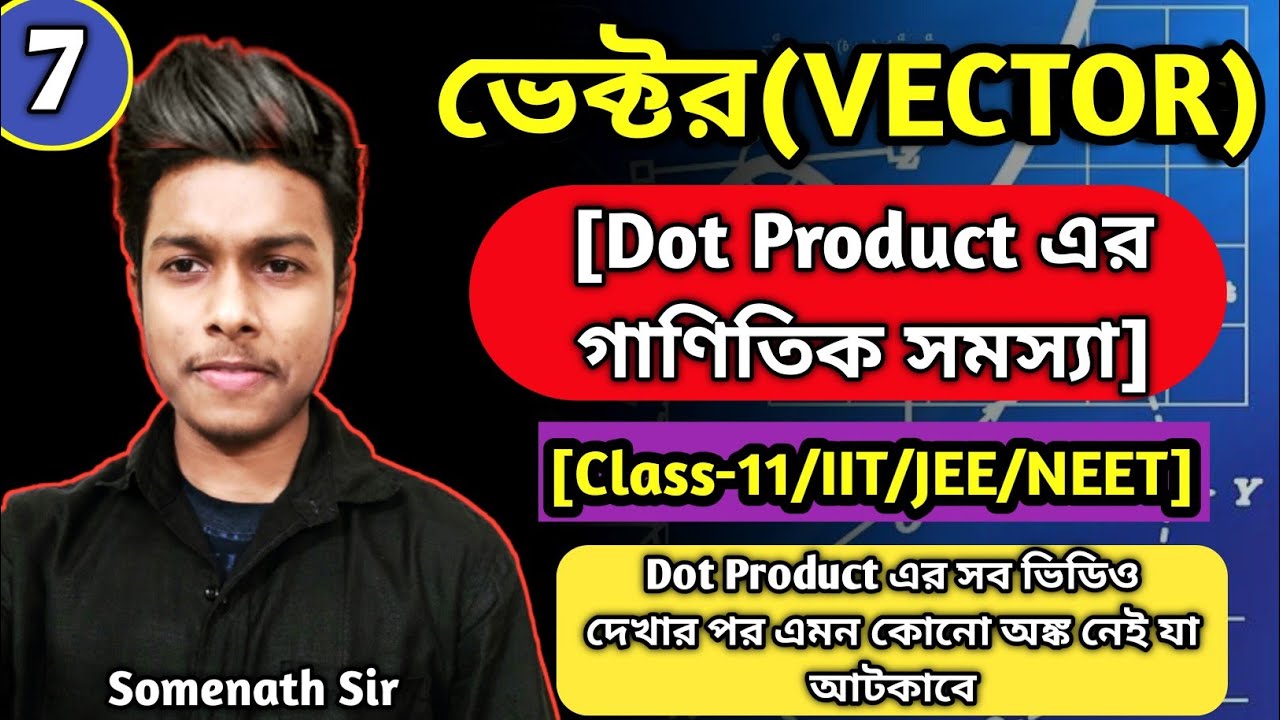 Dot Product Class 11 Bengali Vector Class 11 WBCHSE dot-product-class-11-bengali-vector-class-11-wbchse
