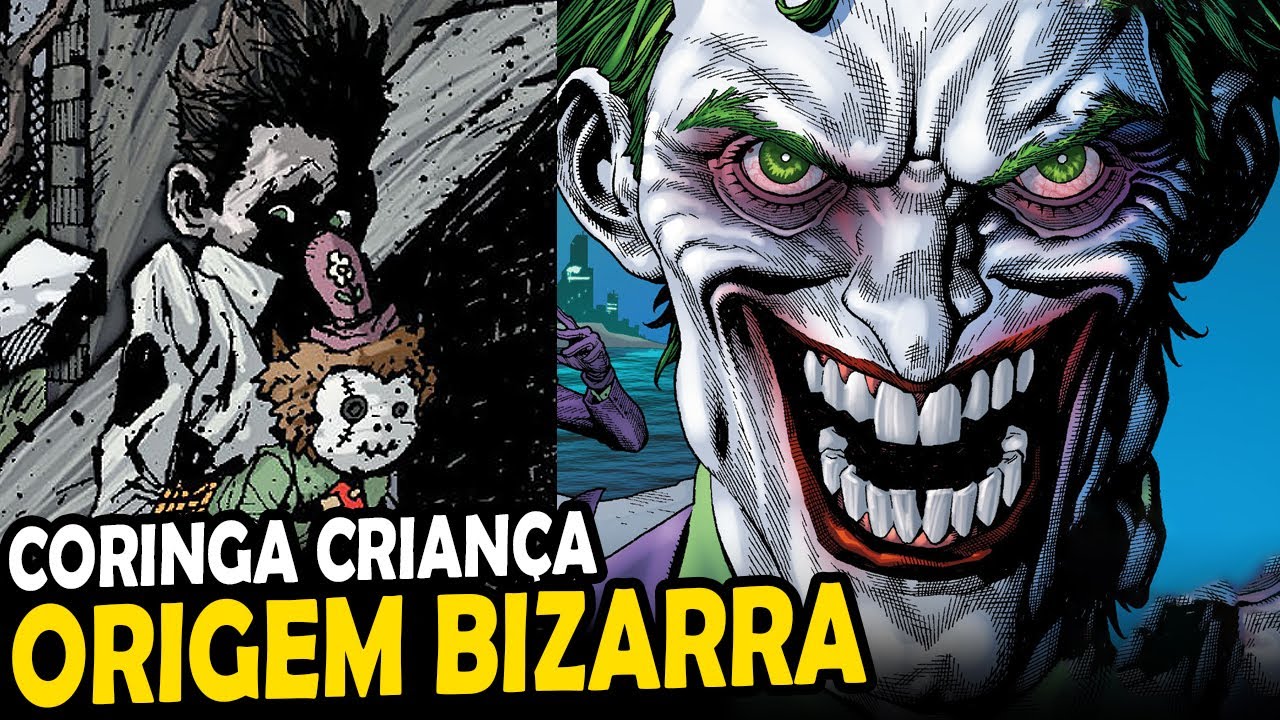 A ORIGEM SINISTRA DO CORINGA CRIANÇA! HISTÓRIAS BIZARRAS DA DC - YouTube