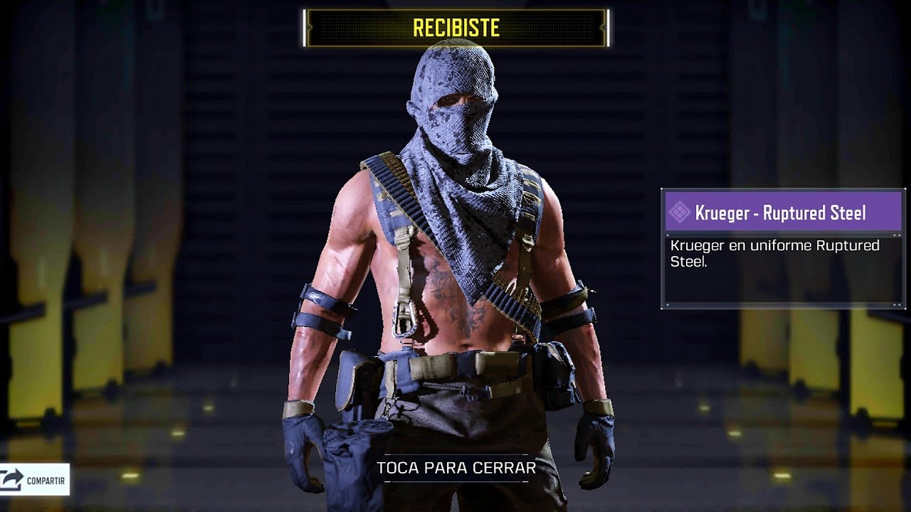 KRUEGER - RUPTURED STEEL 😉 // YA CONSEGUIMOS EL PERSONAJE 😉 // CALL OF ...