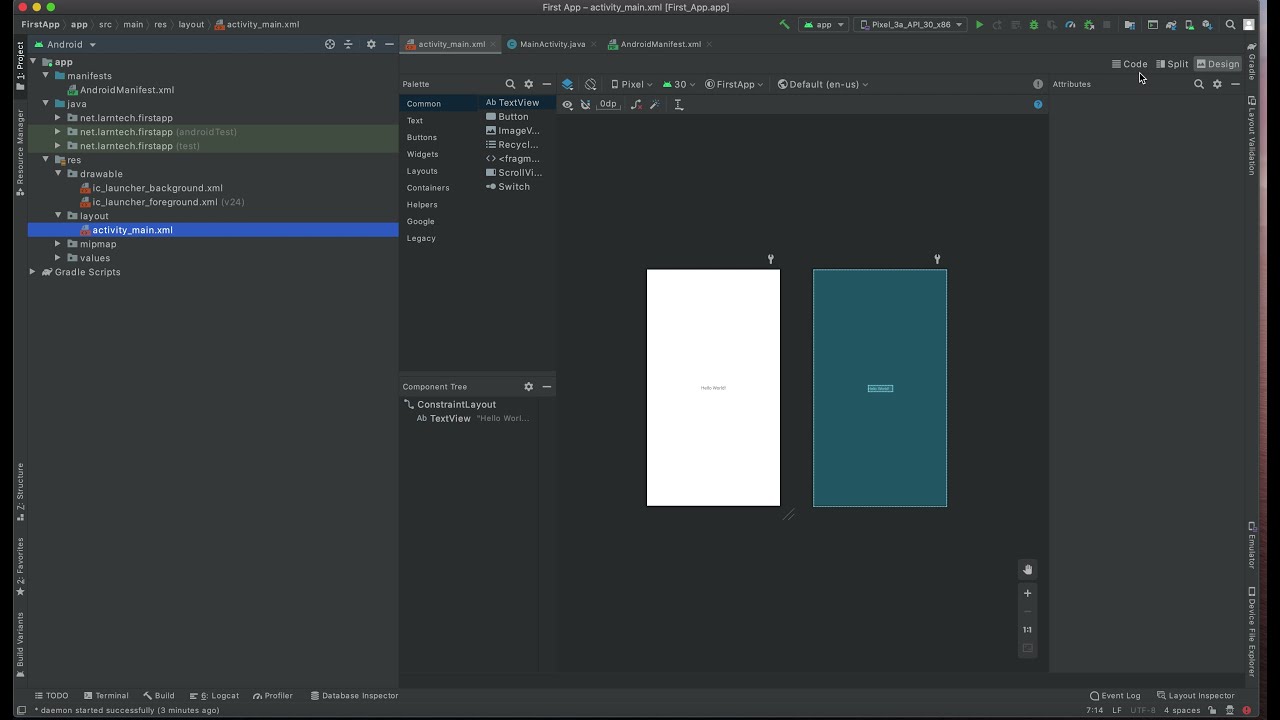 Android Studio Explained || Create New Project In Android Studio