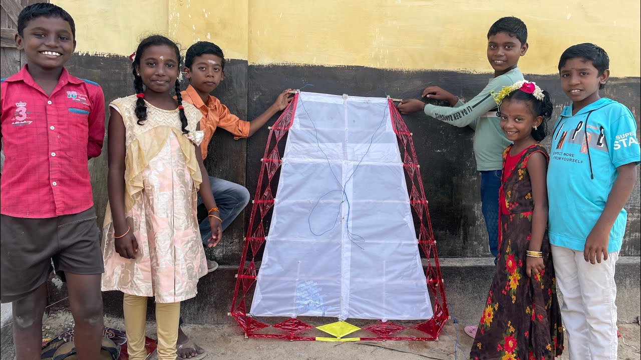 பொங்கலோ பொங்கல்.. உறவுகளுடன் கூடி pattam viduvom பட்டம் (kite) - YouTube