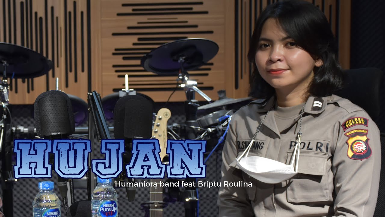 Hujan - Utopia (Cover by Humaniora Band feat Polwan Briptu Roulina ...