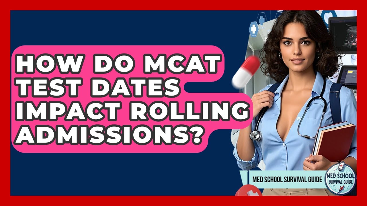 How Do MCAT Test Dates Impact Rolling Admissions? - Med School Survival ...