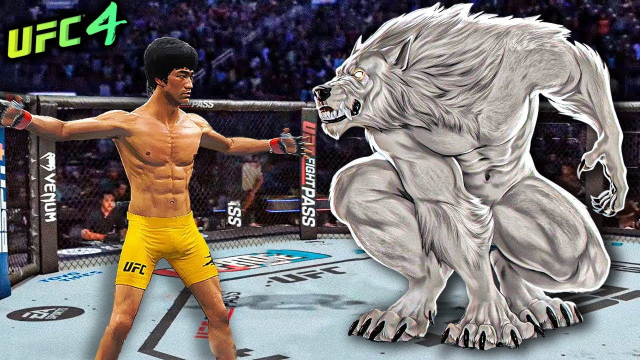 Werewolf White vs. Bruce Lee (EA sports UFC 4) - Rematch - YouTube