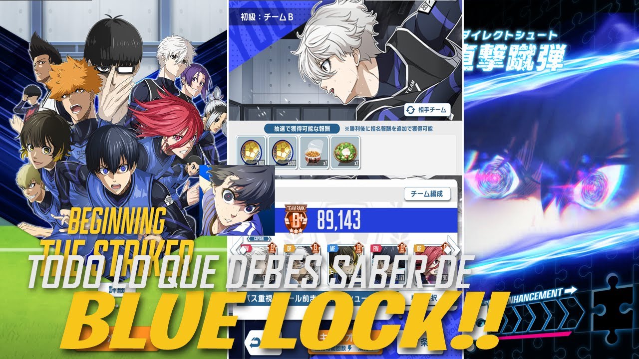 TODO LO QUE NECESITAS PARA EMPEZAR Y DOMINAR EN BLUE LOCK PROJECT WORLD ...