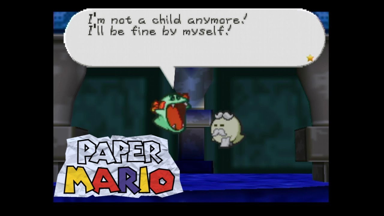 Paper Mario Day 3 Ch 02~03: Invincible ≠ Perfect 1/3 - YouTube