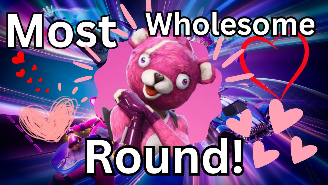 The Most Wholesome Round of Fortnite Ever!!! - YouTube