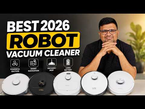 Best Robot Vacuum Cleaner 2026 ⚡ Top 5 Best Robot Vacuum India 2026